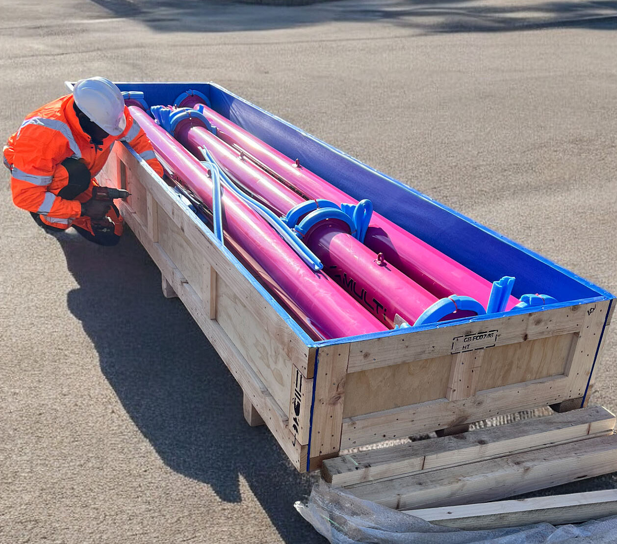 Lifting Beam Hire UK | Multisec Modular Spreader Beams | Multisec